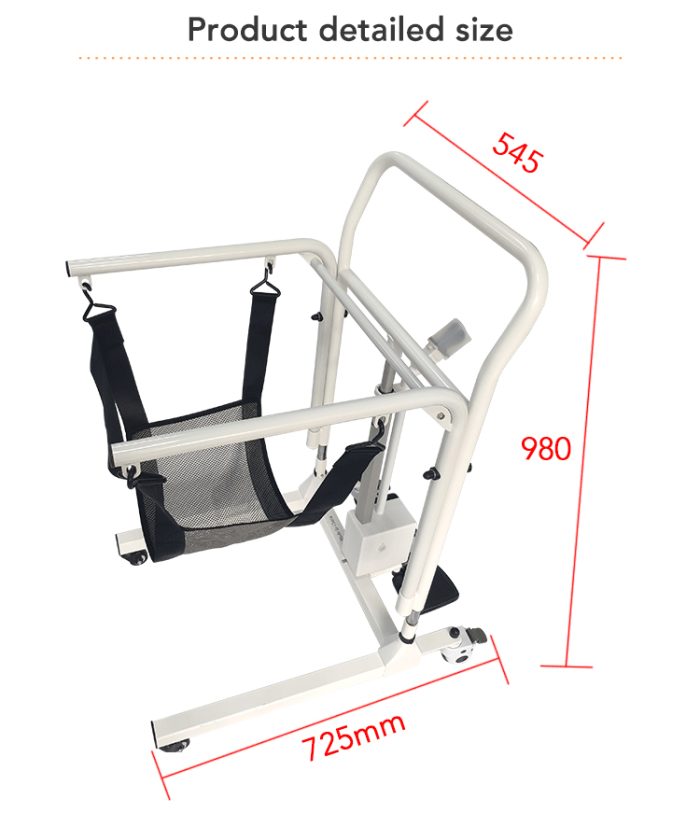Secure and Durable Electric Patient Transfer Lift Chair | Easy Mobility