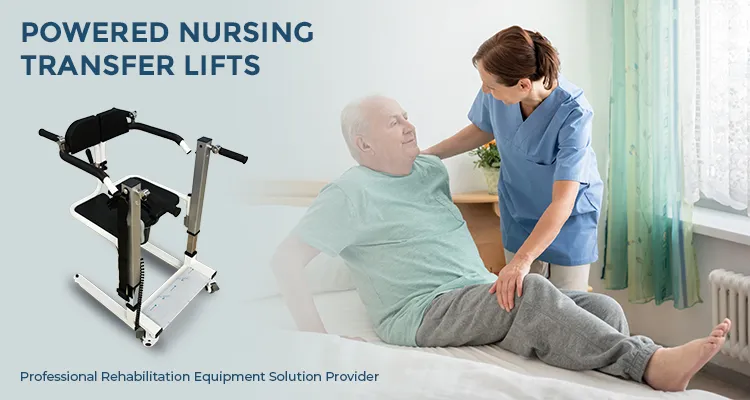 Nursing Transfer Bed To Chair Commode Chair Electric Lifting Equipment