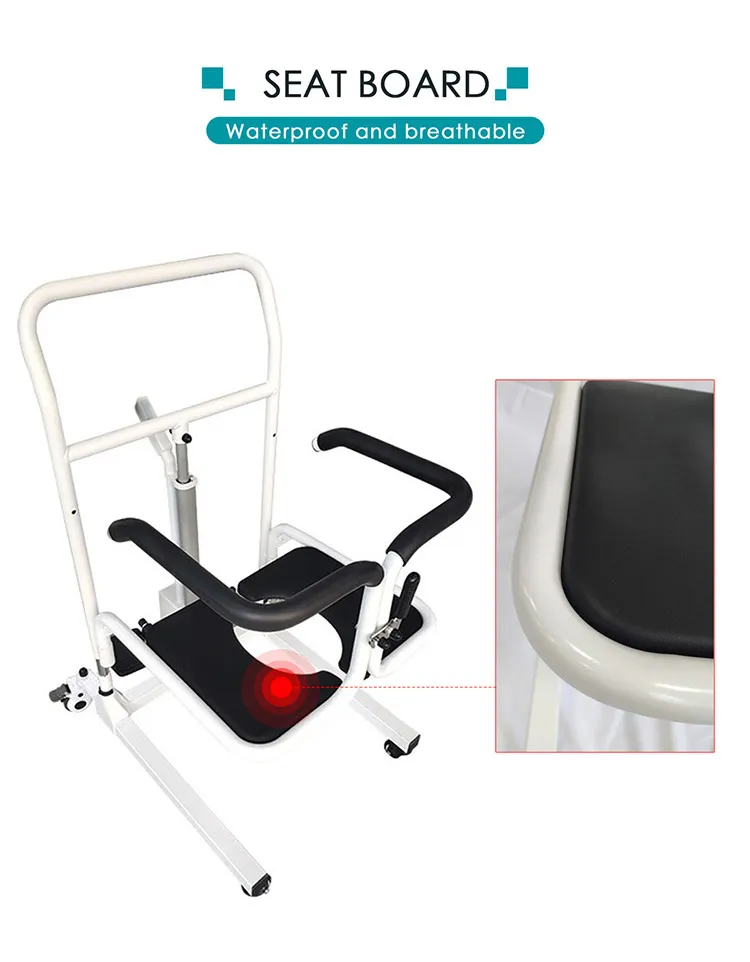 Senyang Transfer Chair with Wheels: Safe, Comfortable & Easy Care